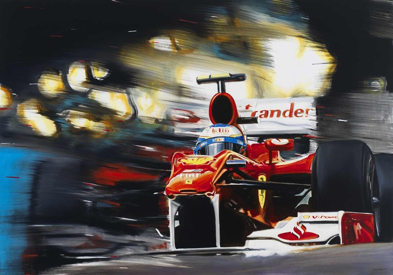 Art Work/Paintings Of Formula One Grand Prix Cars And Drivers | Page 5 ...